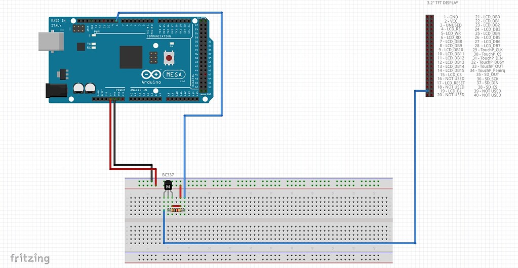 Help with pwm tft dimming - Displays - Arduino Forum