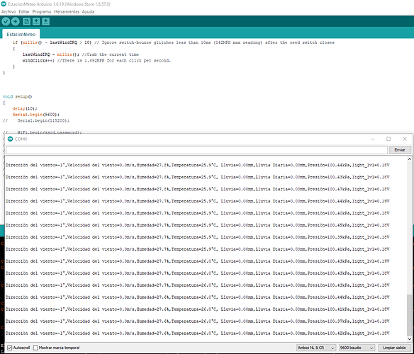 Weather Station Project to Azure Cloud - Sensors - Arduino Forum