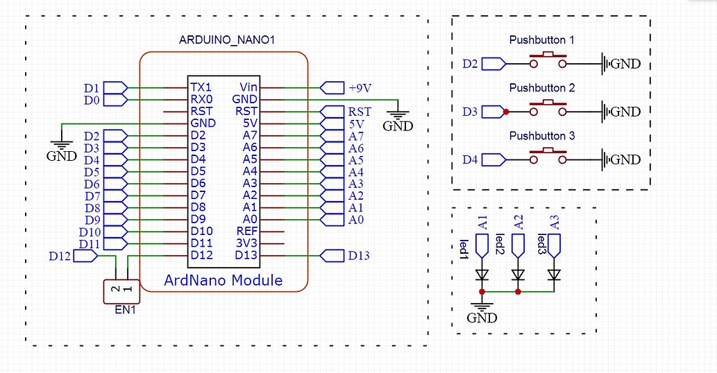 3 push button for 3 operation - Programming - Arduino Forum