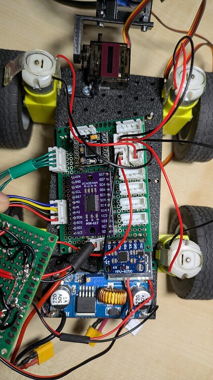 ESP32 writing weird symbols in console while driving PWM - Motors ...