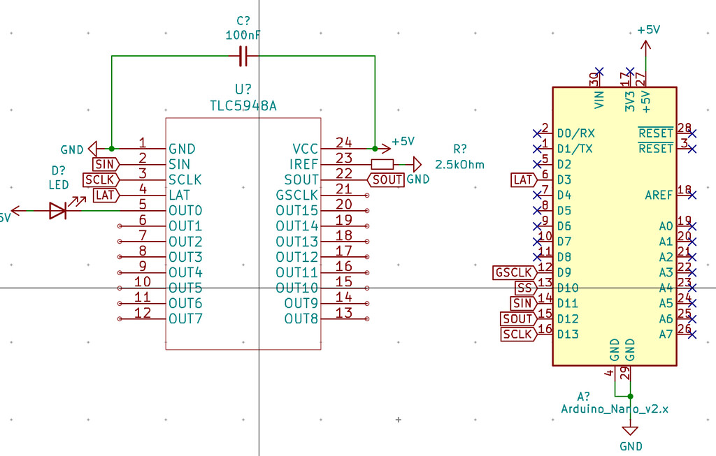 Issue writing TLC5948A LED Driver Library with SPI - Networking, Protocols, and Devices ...