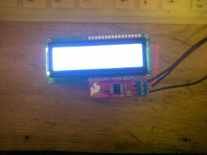 Serial backpack on lcd - General Guidance - Arduino Forum