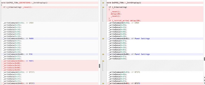 GxEPD2 - Problem with Waveshare 7.3inch 7 color e-ink - Displays - Arduino Forum