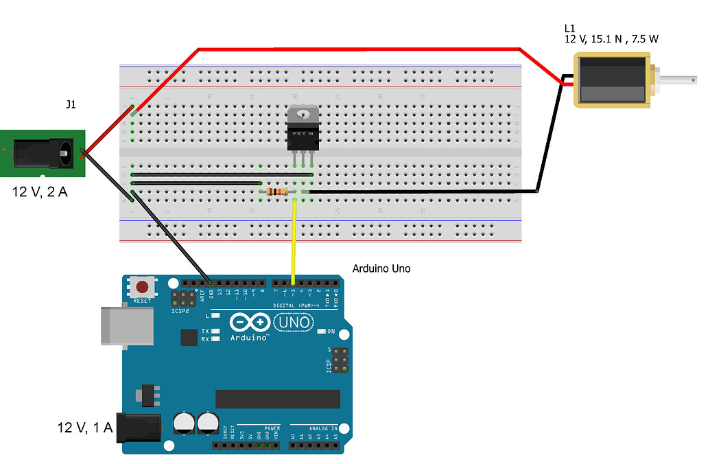 Please check my wiring diagram for controlling a solenoid - General ...