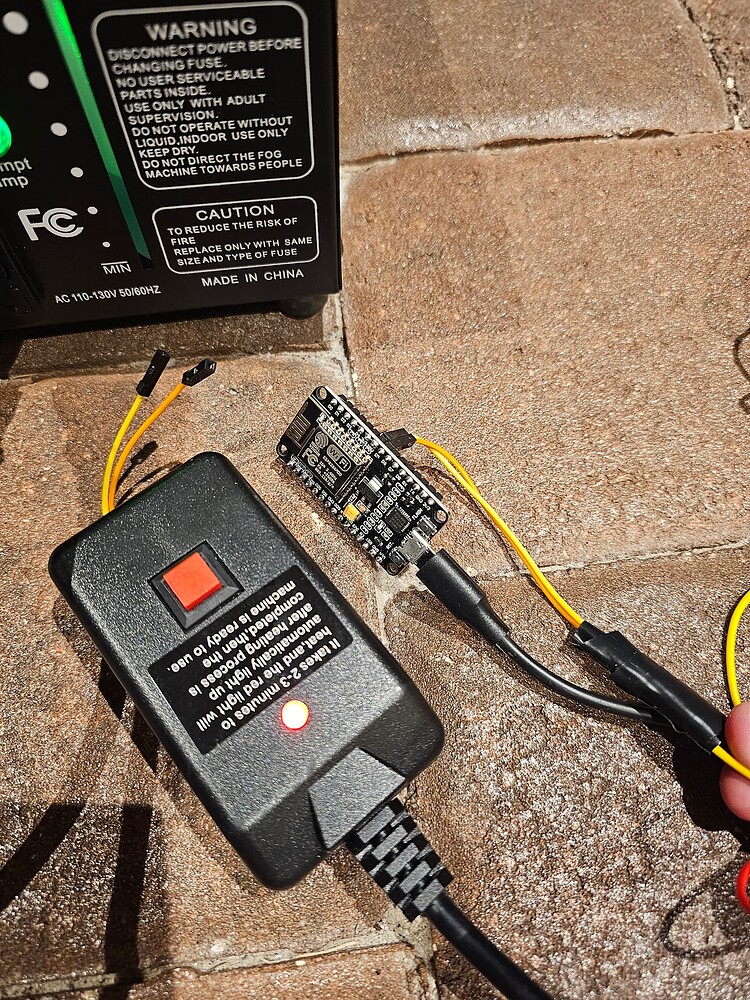 Fog Machine NodeMCU - Device Hacking - Arduino Forum