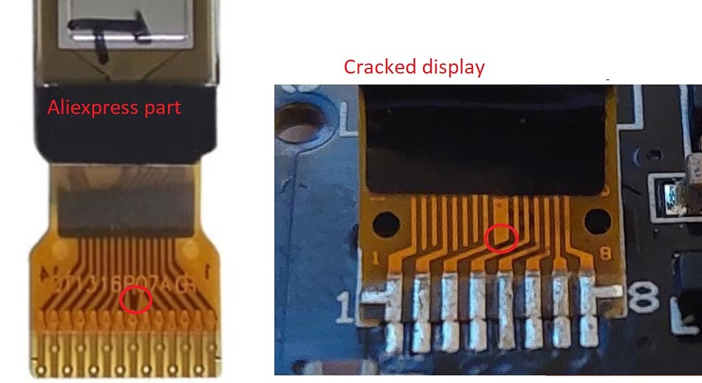128x32 Oled Screen Not Board Pinout Displays Arduino Forum 
