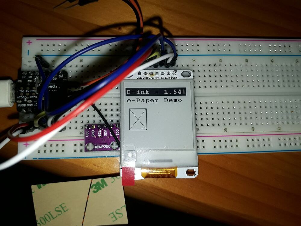 GxEPD2 Unable to connect ESP32-C3 with 1.54inch e-ink display (IL3829) - Displays - Arduino Forum