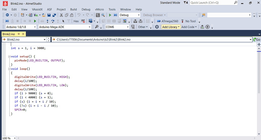 How to use ATMEL STUDIO 7 to program arduino in C language - General ...