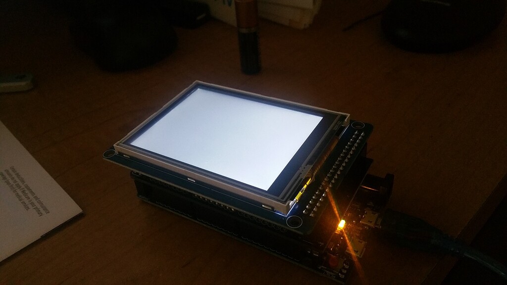 Problem Using 3 2 Ili9341 Tft Display With Cte Tft Lcd Shield On Due General Guidance