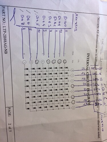 Controlling 8x8 LED Matrix with MAX 7219 - LEDs and Multiplexing ...