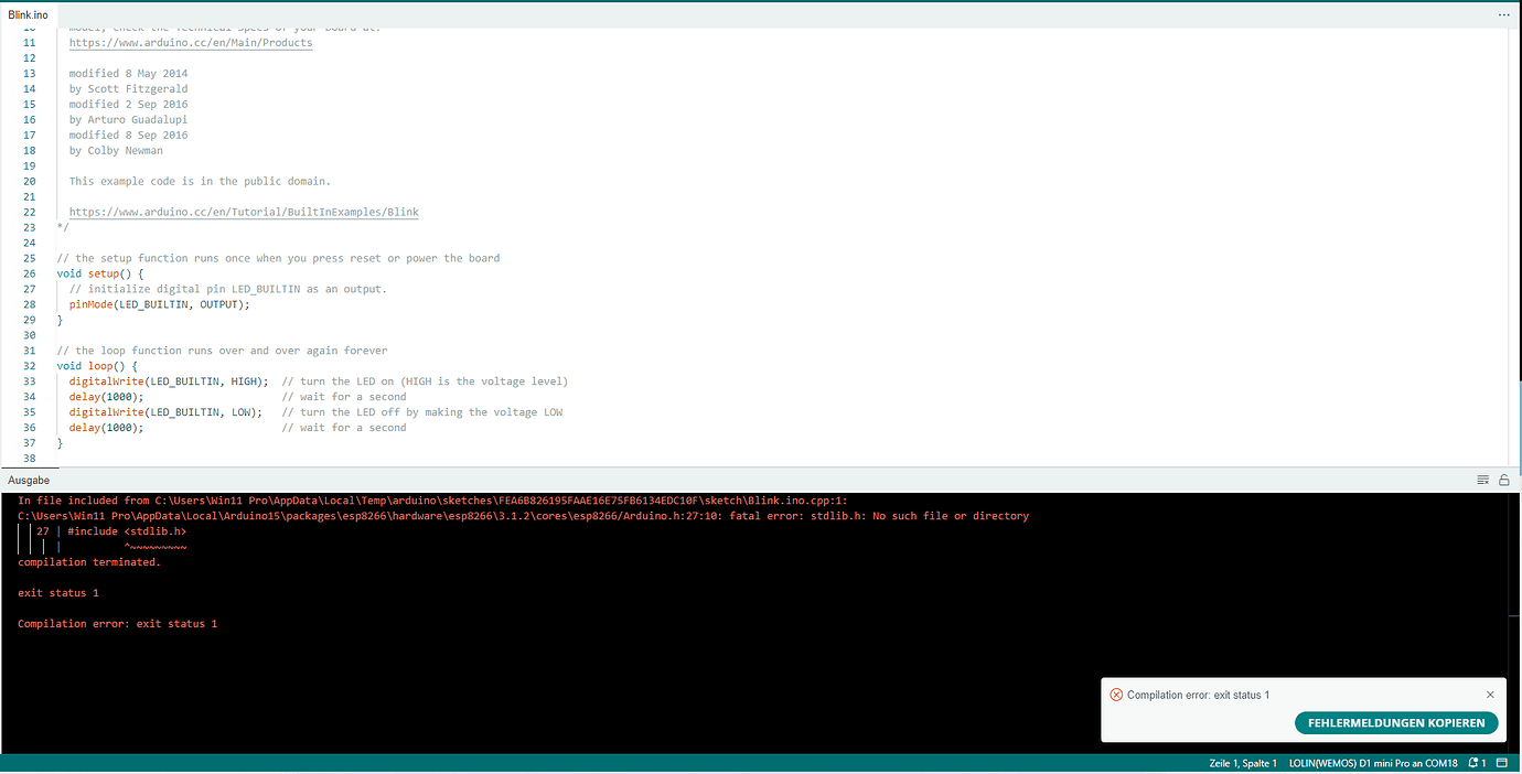 Esp8266mod 12-f - Deutsch - Arduino Forum