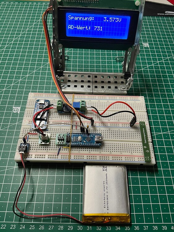 Arduino Nano V3 - Eigene Spannung messen - Deutsch - Arduino Forum