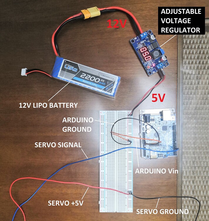 Servo vibration problem with robot arm - Motors, Mechanics, Power and ...