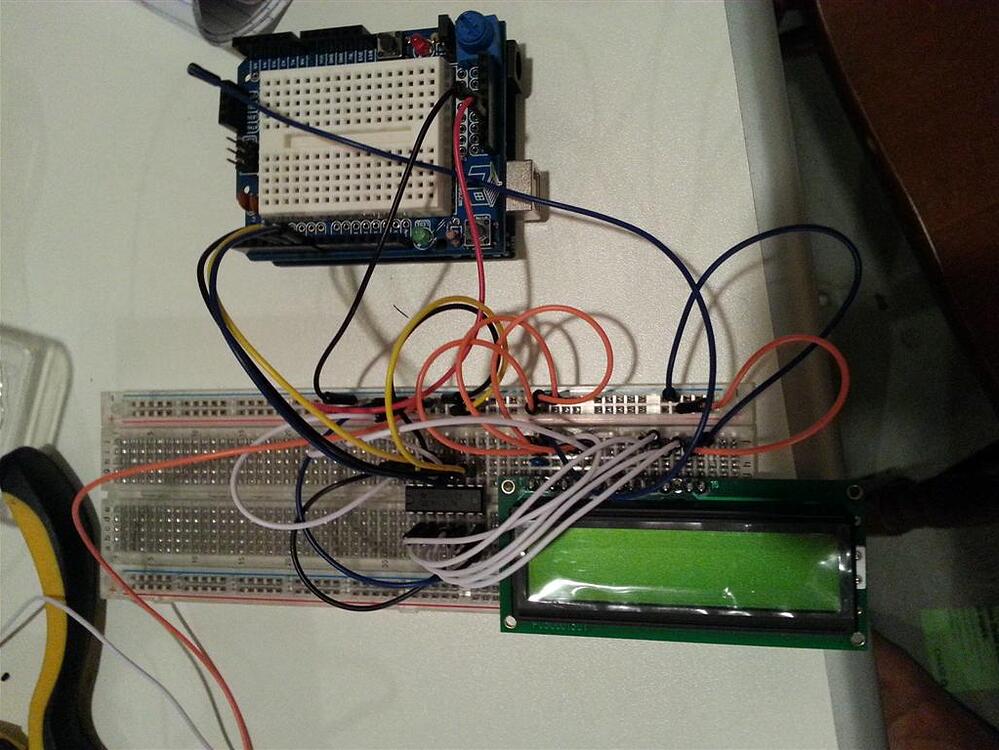 Noise with LCD + 74HC595 shift register - Displays - Arduino Forum