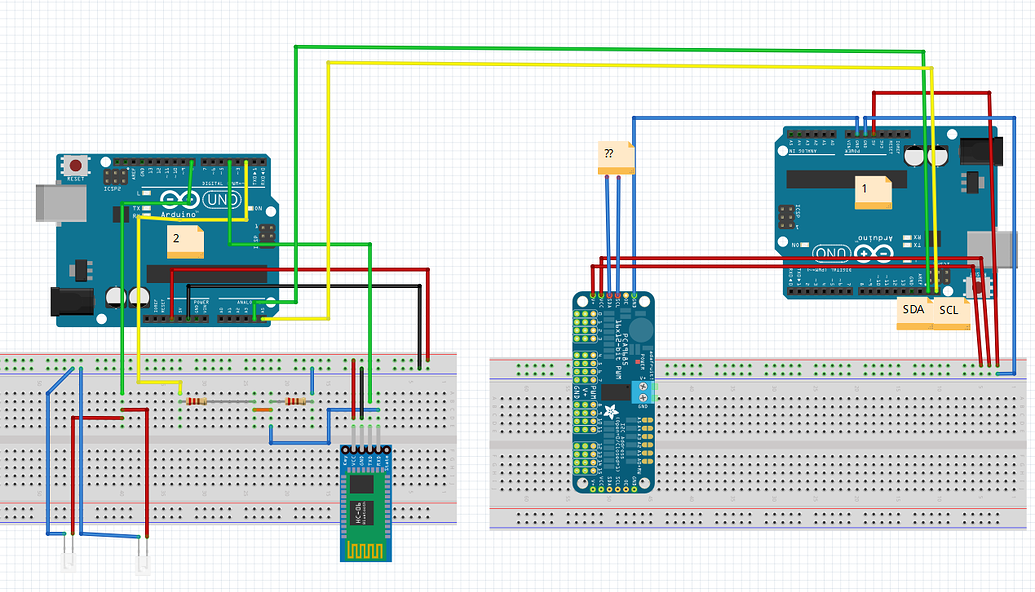 Zwei Arduinos und Servotreiber über I2C richtig anschließen - Deutsch - Arduino Forum