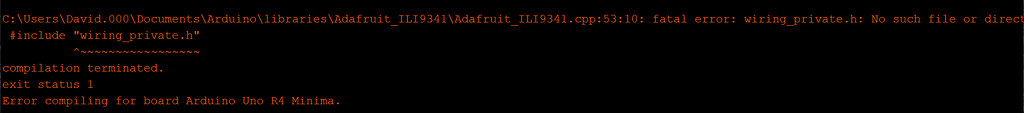 Compilation error: "wiring_private.h: No such file or directory" - UNO R4 Minima - Arduino Forum