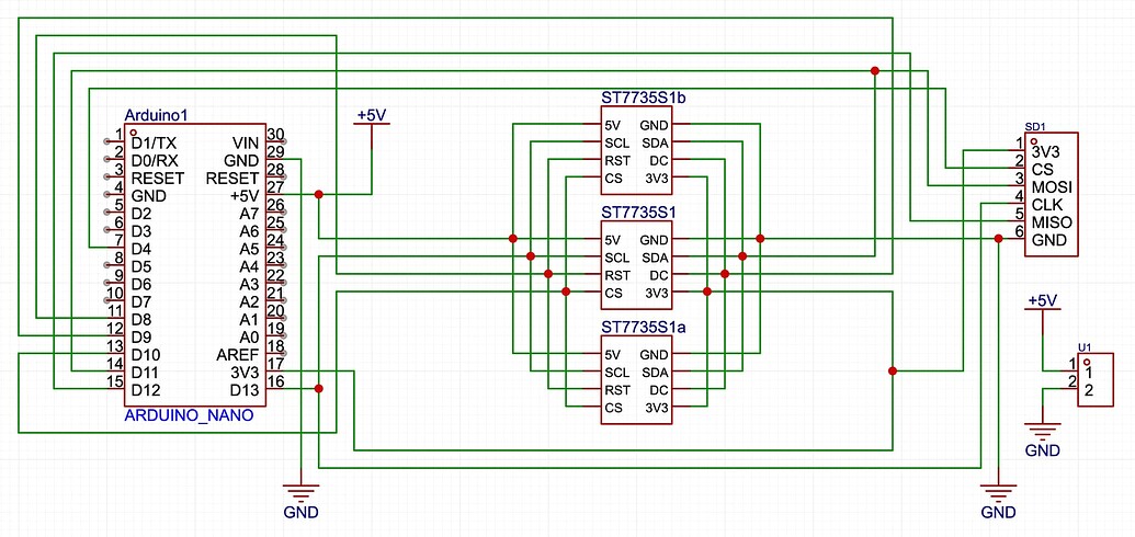 Two or more different TFTs with one Arduino Nano and one SD Card Reader - Programming - Arduino ...