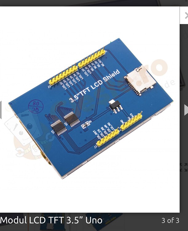 [solved]does This Display Have Touchscreen Displays Arduino Forum