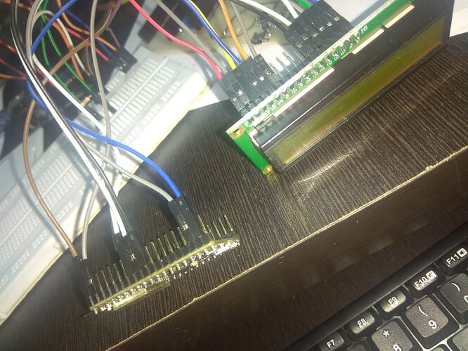 16*2 LCD Display with NodeMCU ESP32-S ( - Displays - Arduino Forum