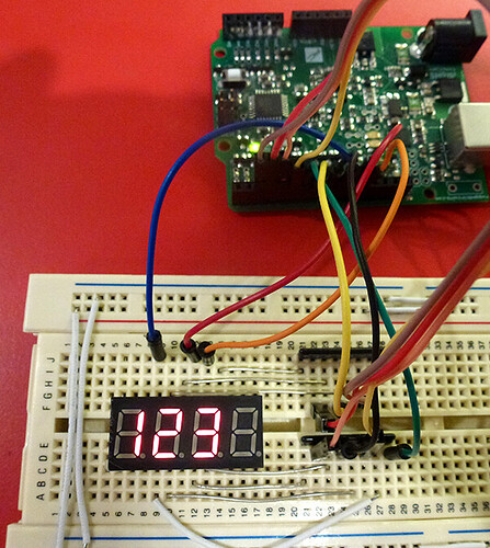 is there a way to test out a segment display without wiring it up ...