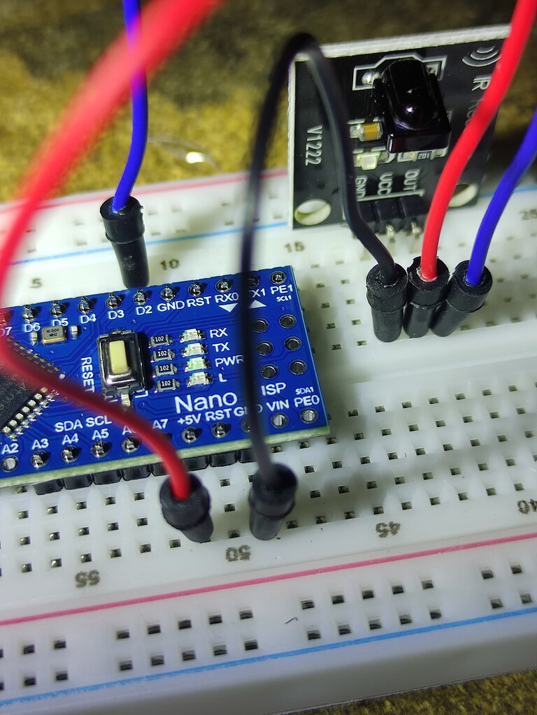 Struggling to get IR remote codes from nano + receiver - General ...