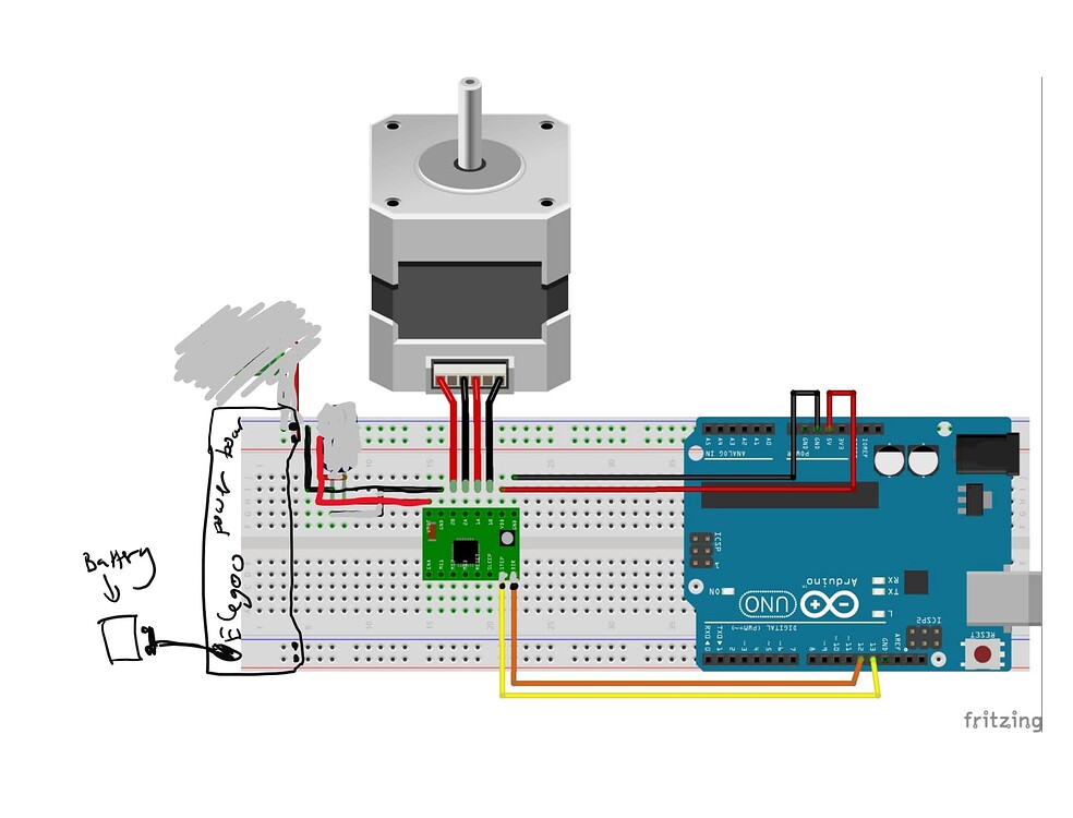 Is my setup rights for a NEMA 17 - Motors, Mechanics, Power and CNC - Arduino Forum