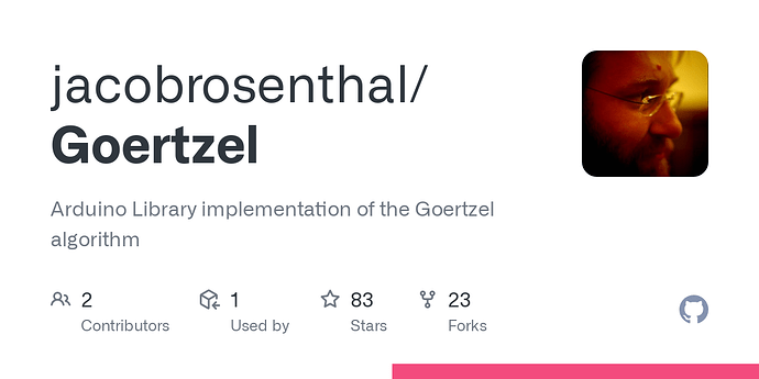 Issues Compiling Goertzel Sketch Audio Arduino Forum
