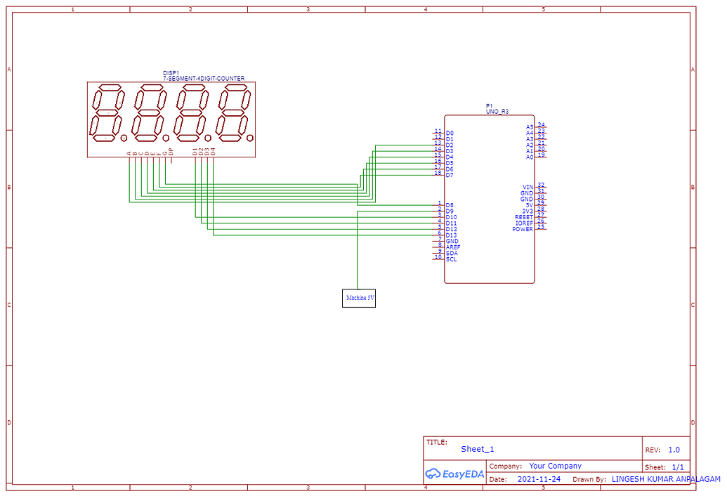 7segment common cathode display with rtc - LEDs and Multiplexing ...