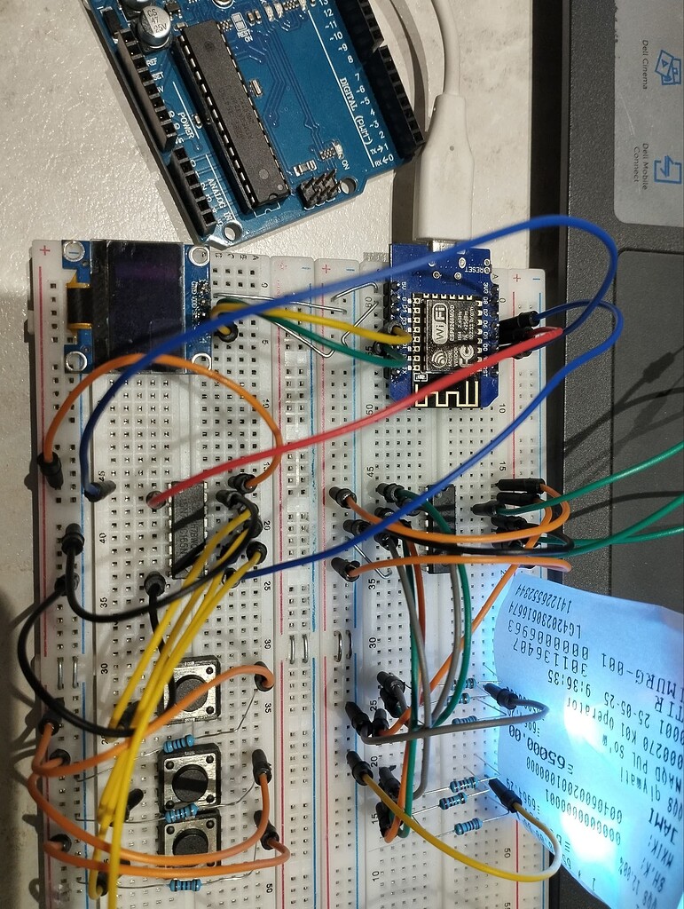 HC165N with Esp8266 - General Guidance - Arduino Forum