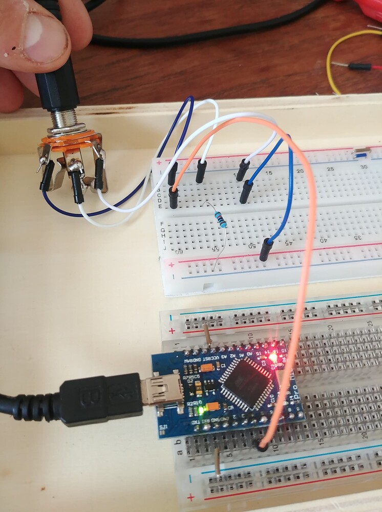 Footswitch only working on pin 3 of Arduino Pro Micro - Audio - Arduino Forum