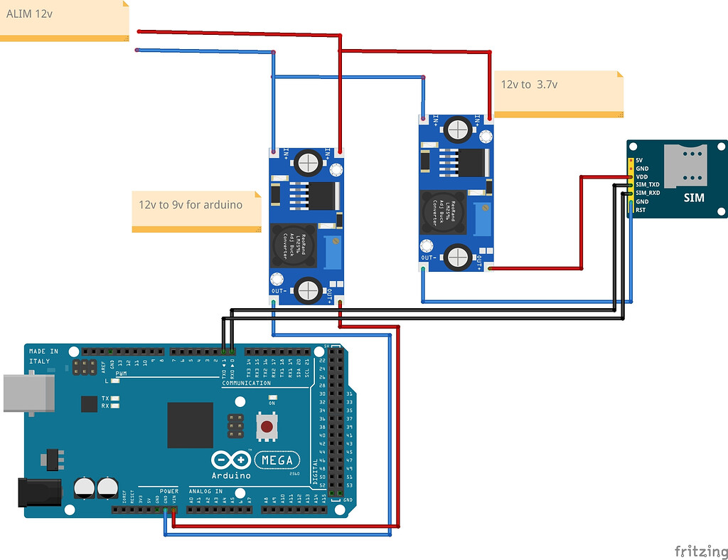 Aucun retour sur sim800l - Français - Arduino Forum