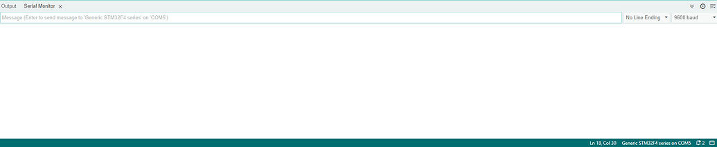 STM32 print statement doesn't work - General Guidance - Arduino Forum