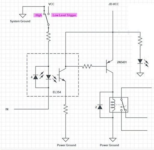 Driving Relay Module using Low level trigger/Logic - General Electronics - Arduino Forum