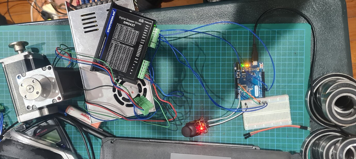 Dm452t to arduino tto joystick - Motors, Mechanics, Power and CNC - Arduino Forum