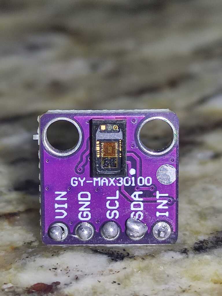 Can't differentiate Oxigenation sensor Max30100 and Max30102 - Sensors ...