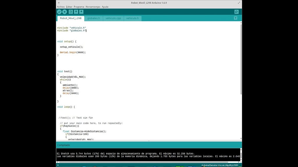 Dividir programas en ficheros multiples - Software - Arduino Forum