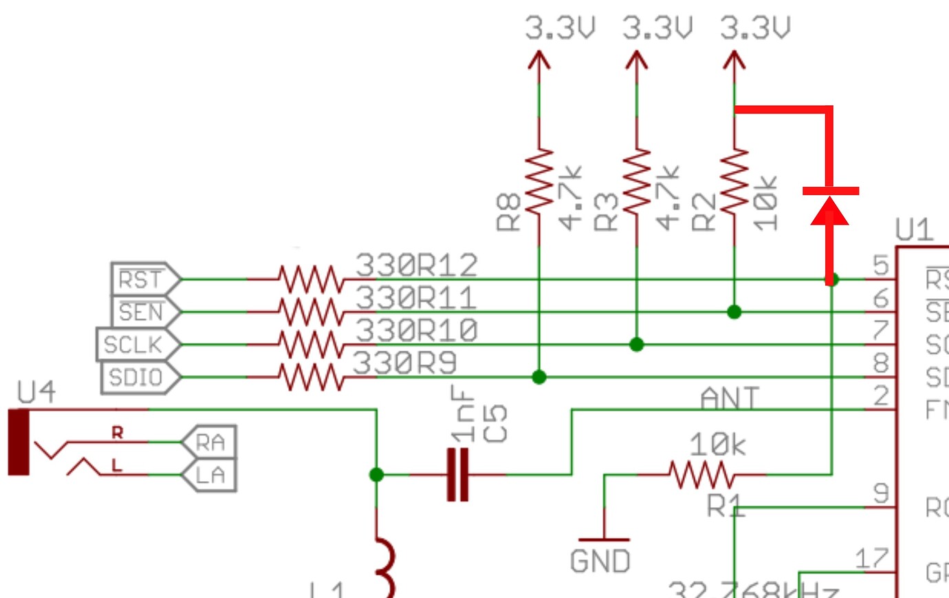 Why Use Or Not Use Inline Resistors For I2c Networking Protocols And Devices Arduino Forum