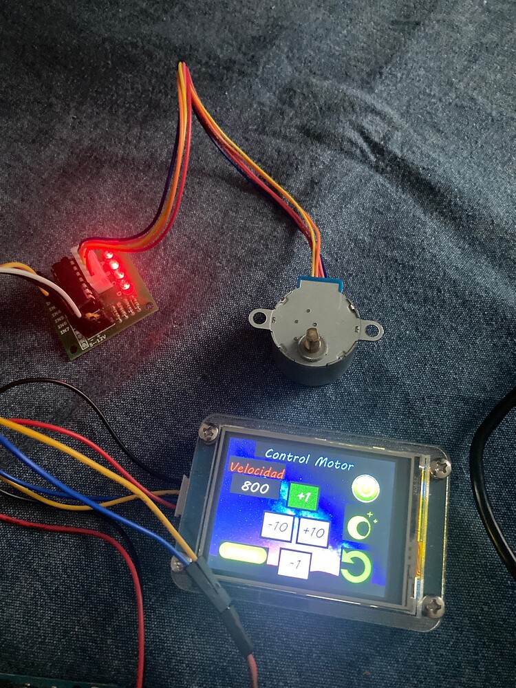 Control de Stepper con arduino y Nextion - Proyectos - Arduino Forum