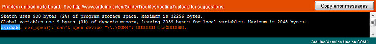 problem uploading to board error - IDE 1.x - Arduino Forum