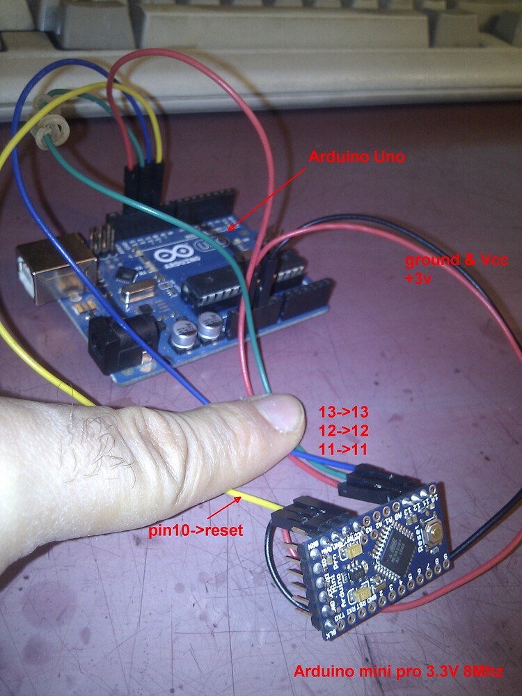 how to burn the bootloader of an arduino pro mini ? - 3rd Party Boards - Arduino Forum