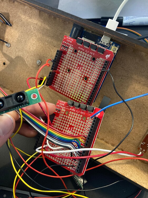 Problems with Infrared signal and Sparkfun Qwiic Shield - General Guidance - Arduino Forum