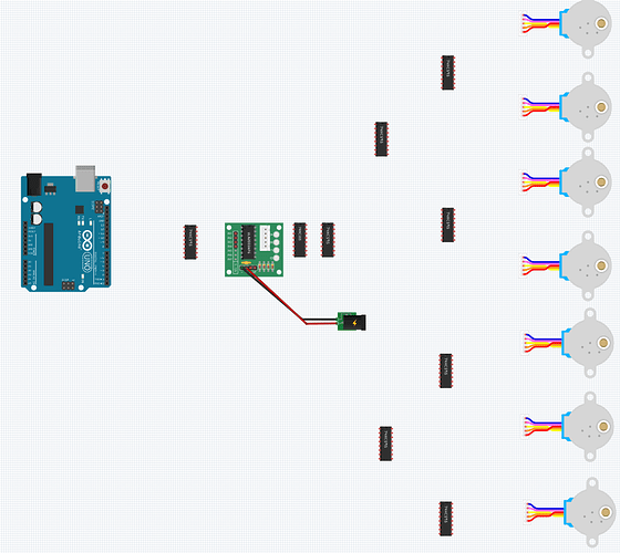Controlling 28 of the 28byj-48 (stepper motor 4pin dc) - Motors ...
