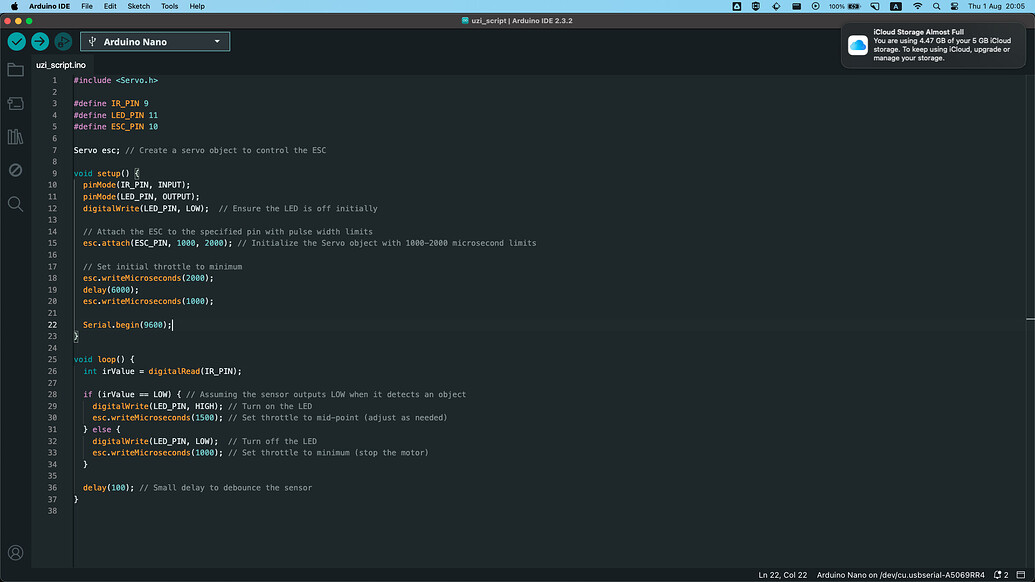 Controlling RC ESC with Arduino Nano - Motors, Mechanics, Power and CNC ...