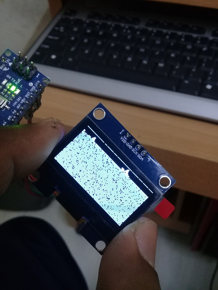 I2c 128×64 oLed can't appear properly. - Displays - Arduino Forum