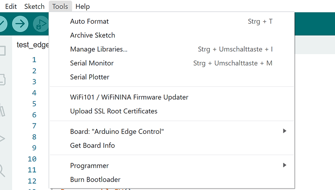 Edge Control, IDE not showing any ports - Edge Control - Arduino Forum