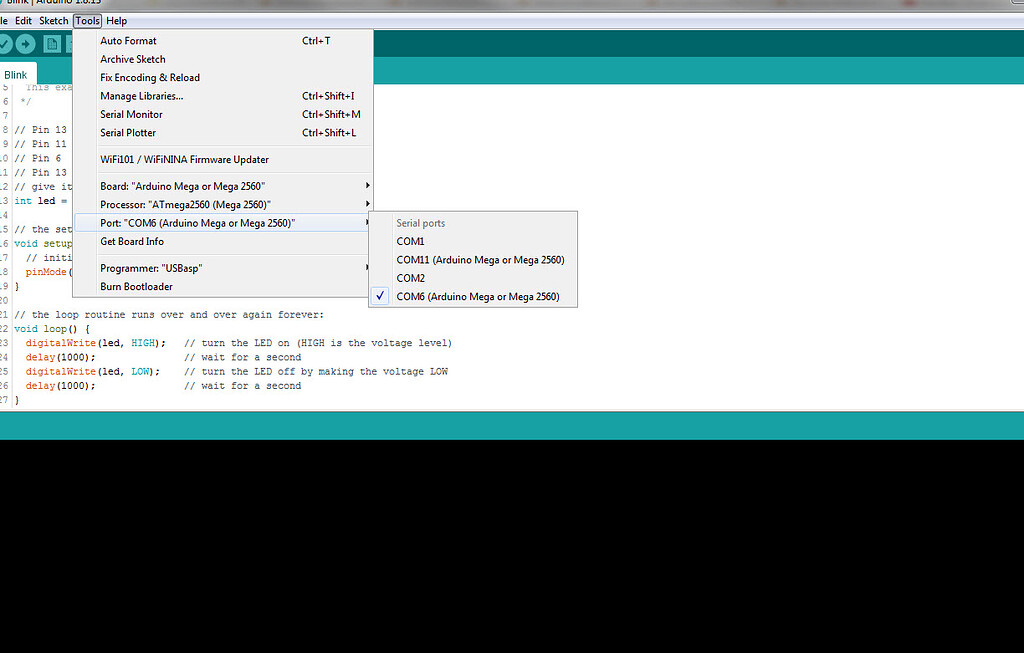 Issue with Mega - Uploading - Arduino Forum