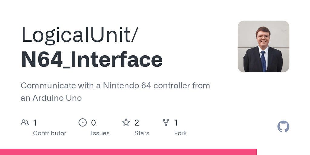 Communicate with a Nintendo 64 controller - Showcase - Arduino Forum