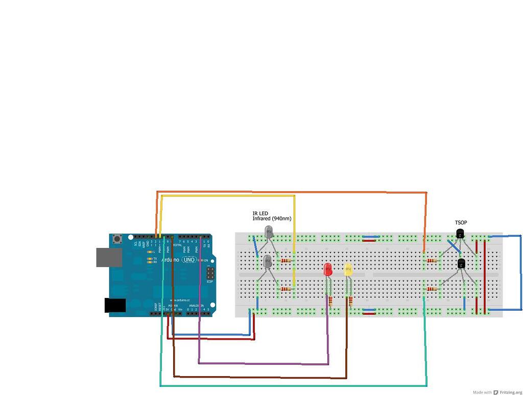 Primo progetto: contatore IR per una porta - Generale - Arduino Forum