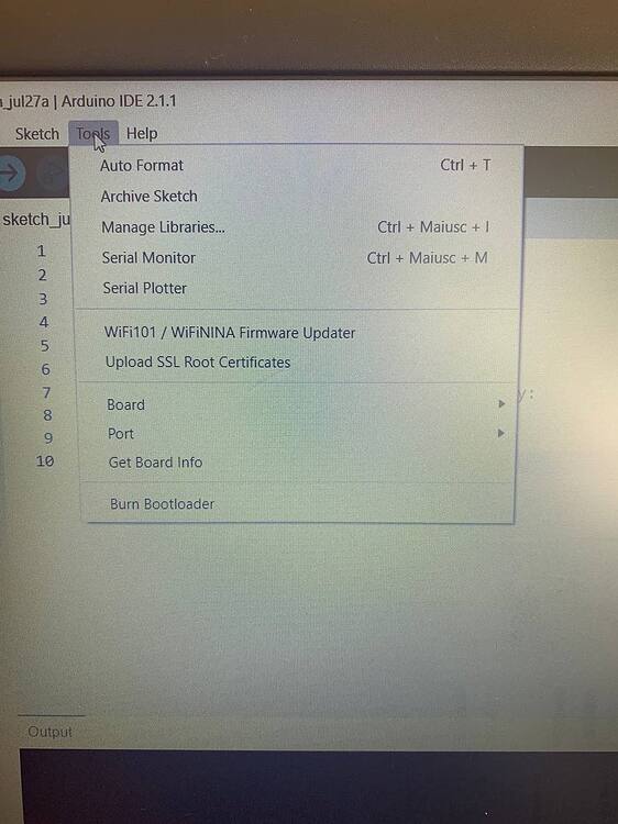 Problema caricamento codice - Generale - Arduino Forum