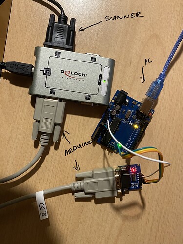 RS232 communication help needed - Networking, Protocols, and Devices - Arduino Forum